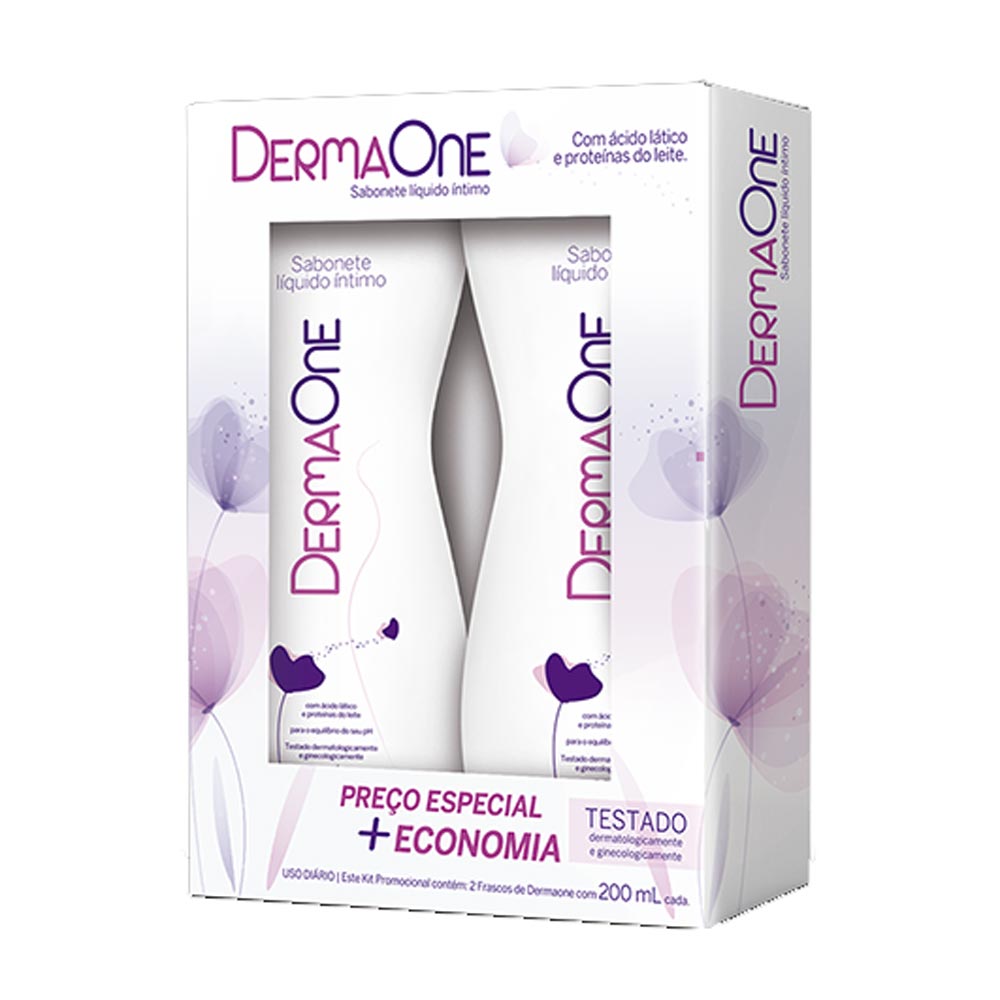 Sabonete Líquido Íntimo Dermaone 2 Frascos Com 200ml Cada - Carrefour
