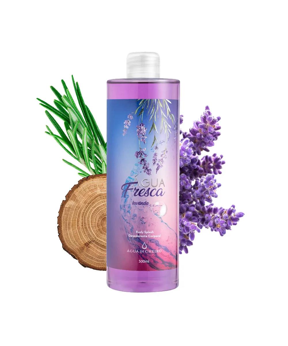 Body Splash Água De Cheiro Água Fresca Lavanda 500ml - Carrefour