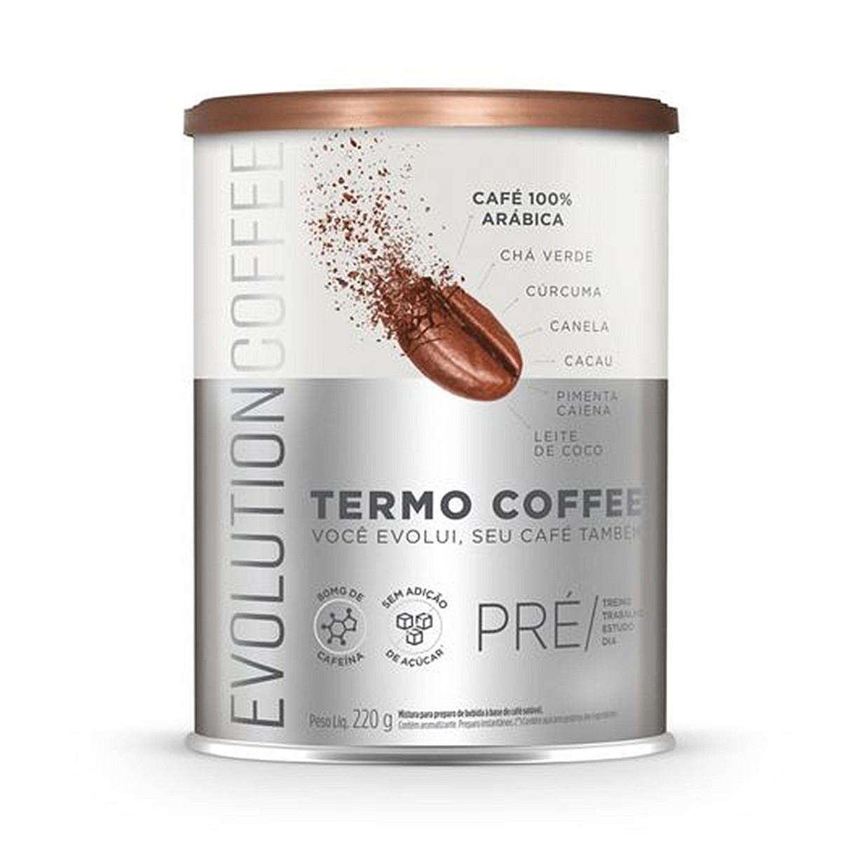 Evolution Termo Coffee Café Termogênico 100% Arábica 220 G - Carrefour