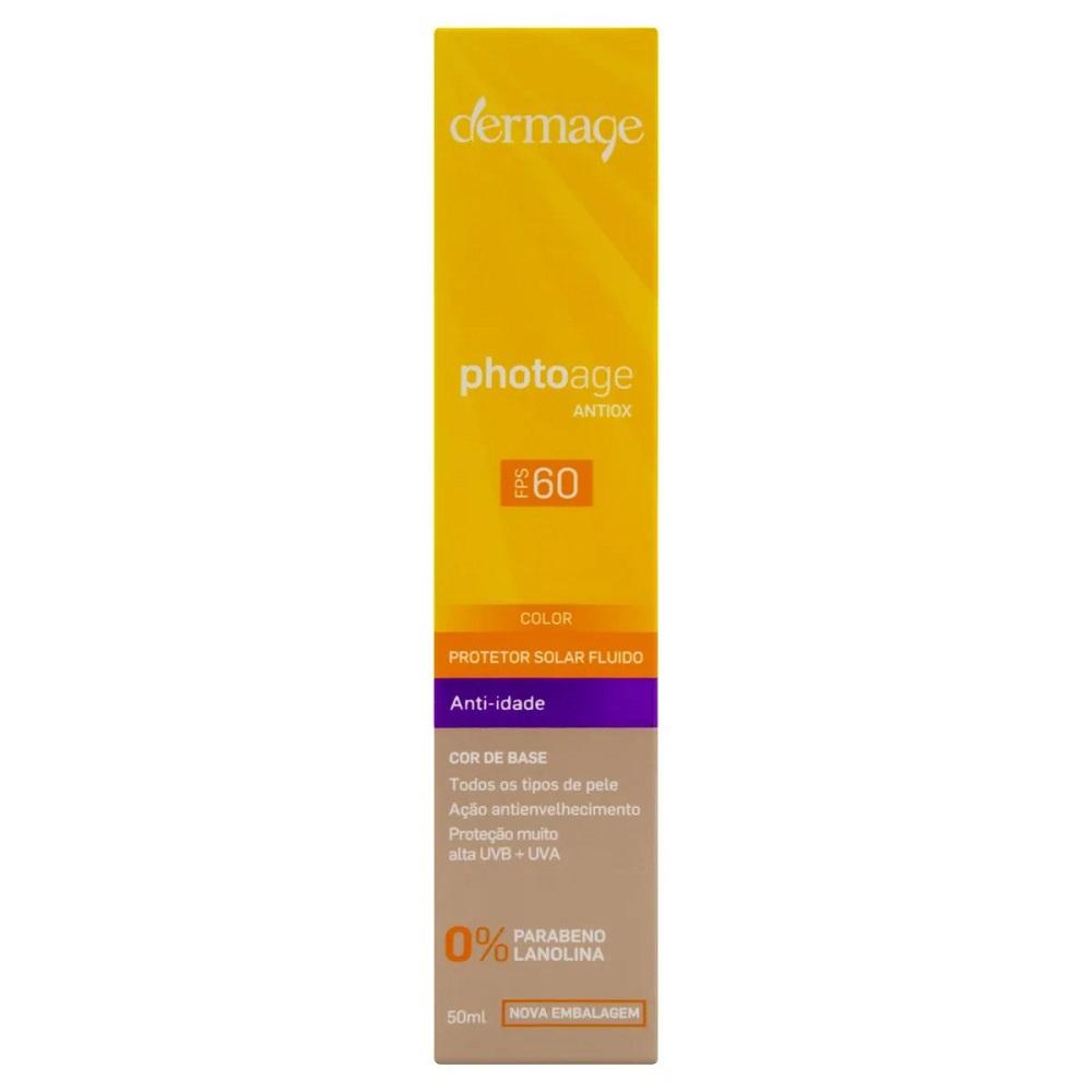 Protetor Solar Anti-idade Fps60 Dermage Photoage Antiox - Carrefour