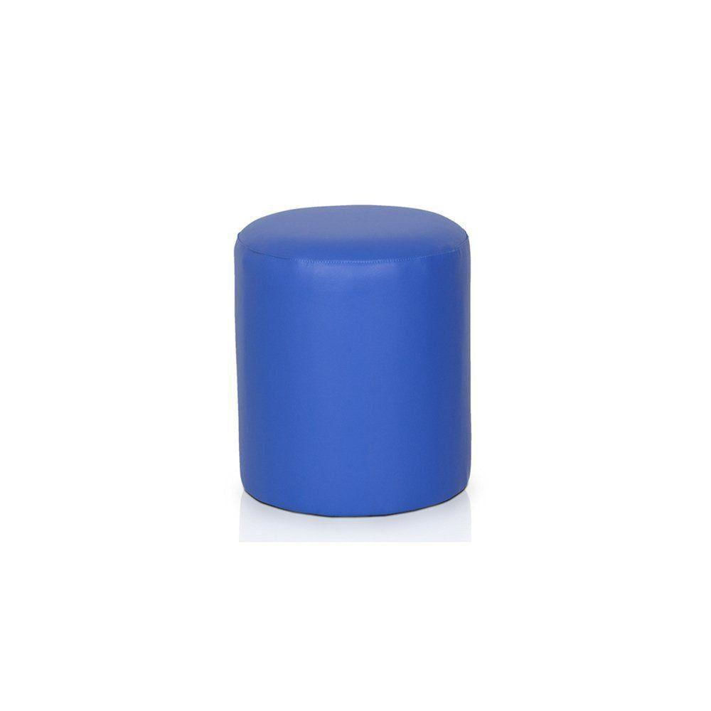 Puff Round Nobre Azul Royal Stay Puff - Carrefour