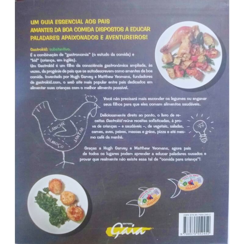 Livro Físico Gastrokid Hugh Garvey & Matthew Yeomans O Livro Da ...