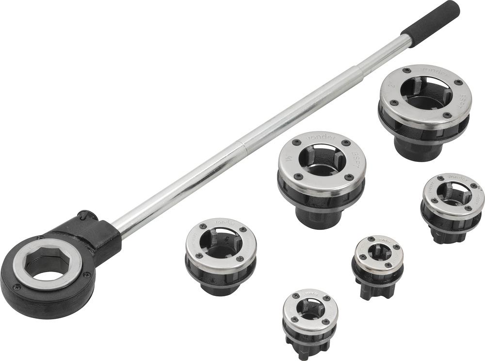 Jogo Tarraxa Manual 1/2 À 2 Bspt Com Catraca Para Tubo De - Carrefour