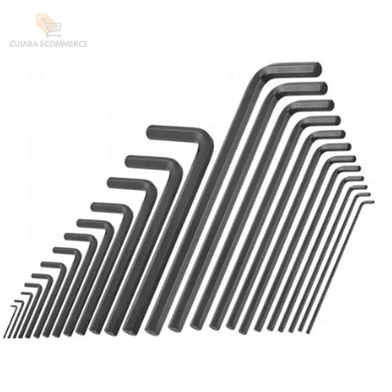 Kit 25 Peças Chaves Medidas Milímetros - Carrefour