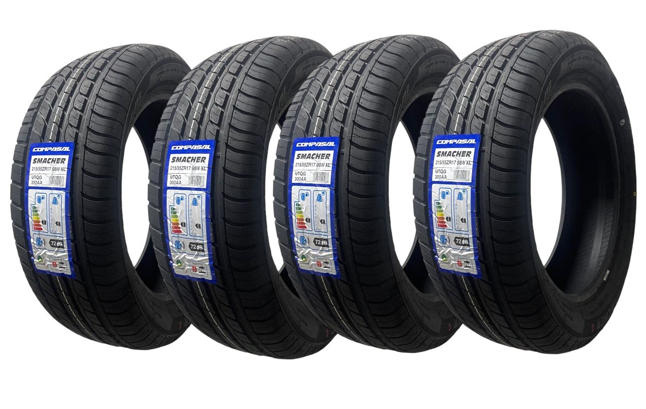 Kit 4 Pneus Compasal Aro 17 215/55r17 98w Xl Smacher - Carrefour