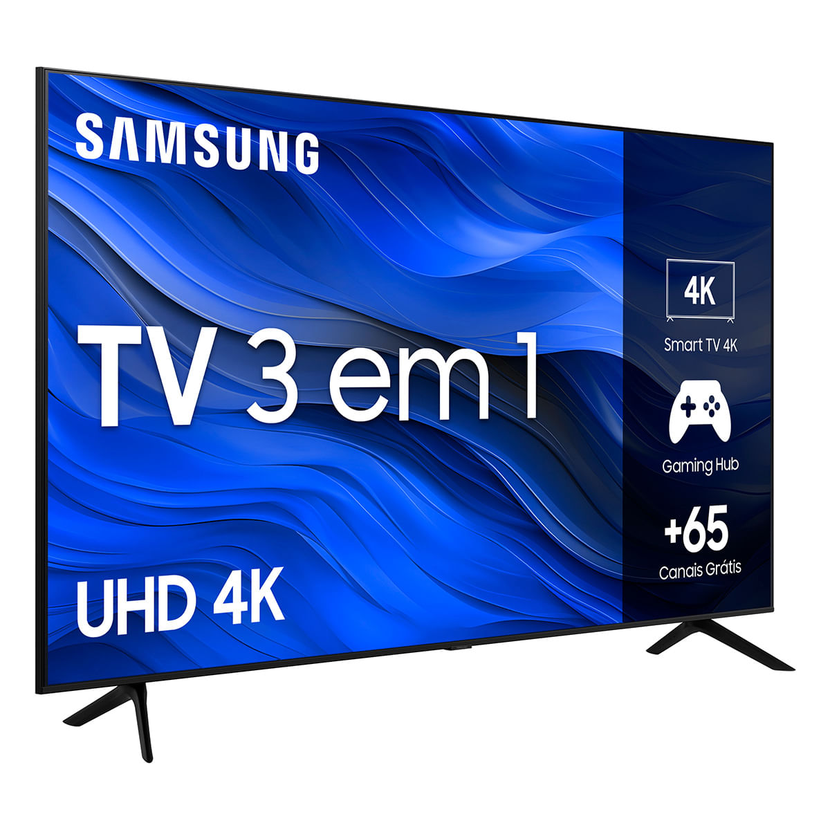 Samsung Smart TV 55 polegadas UHD 4K 55CU7700 Processador Crystal 4K ...