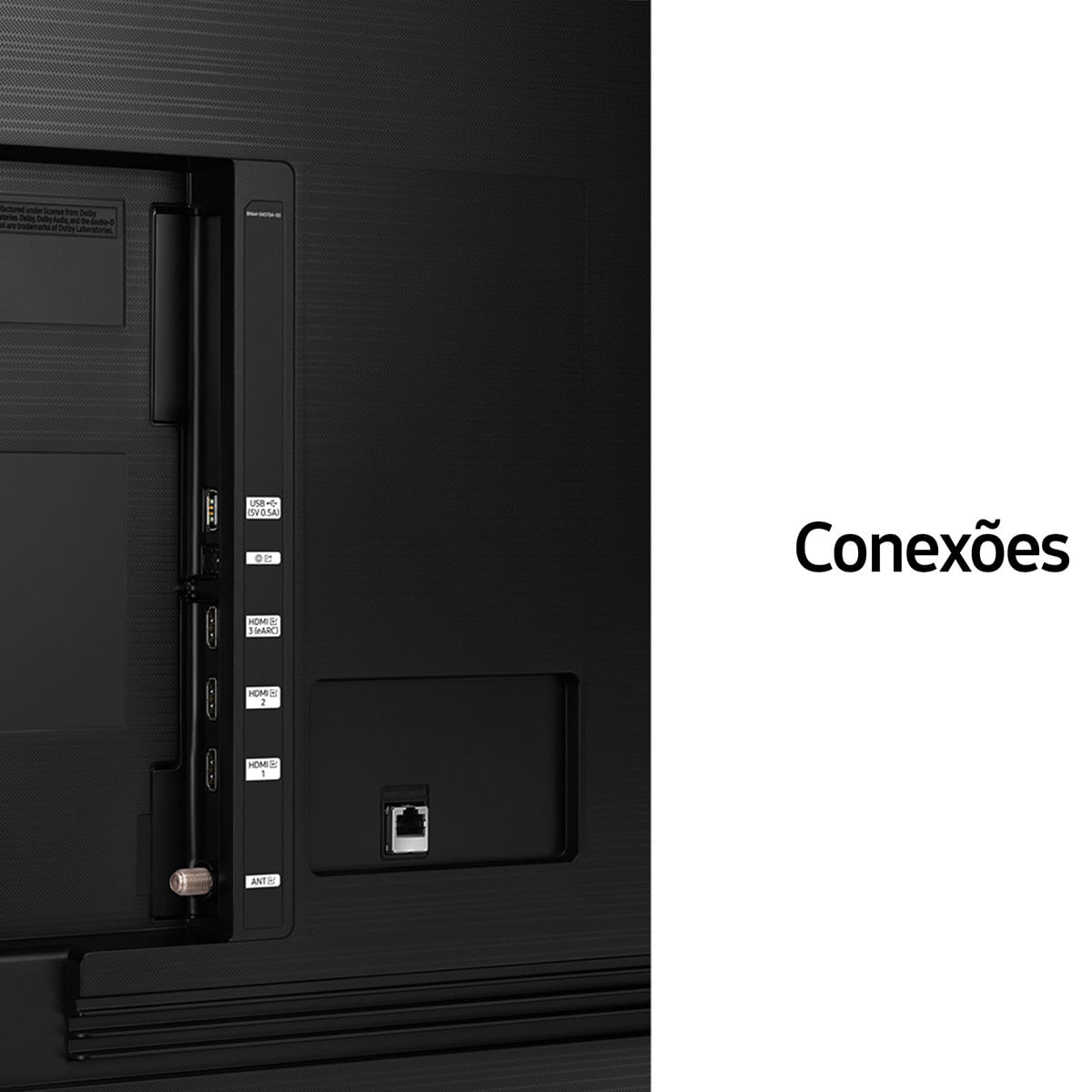 Samsung Smart TV 55 polegadas UHD 4K 55CU7700 Processador Crystal 4K ...