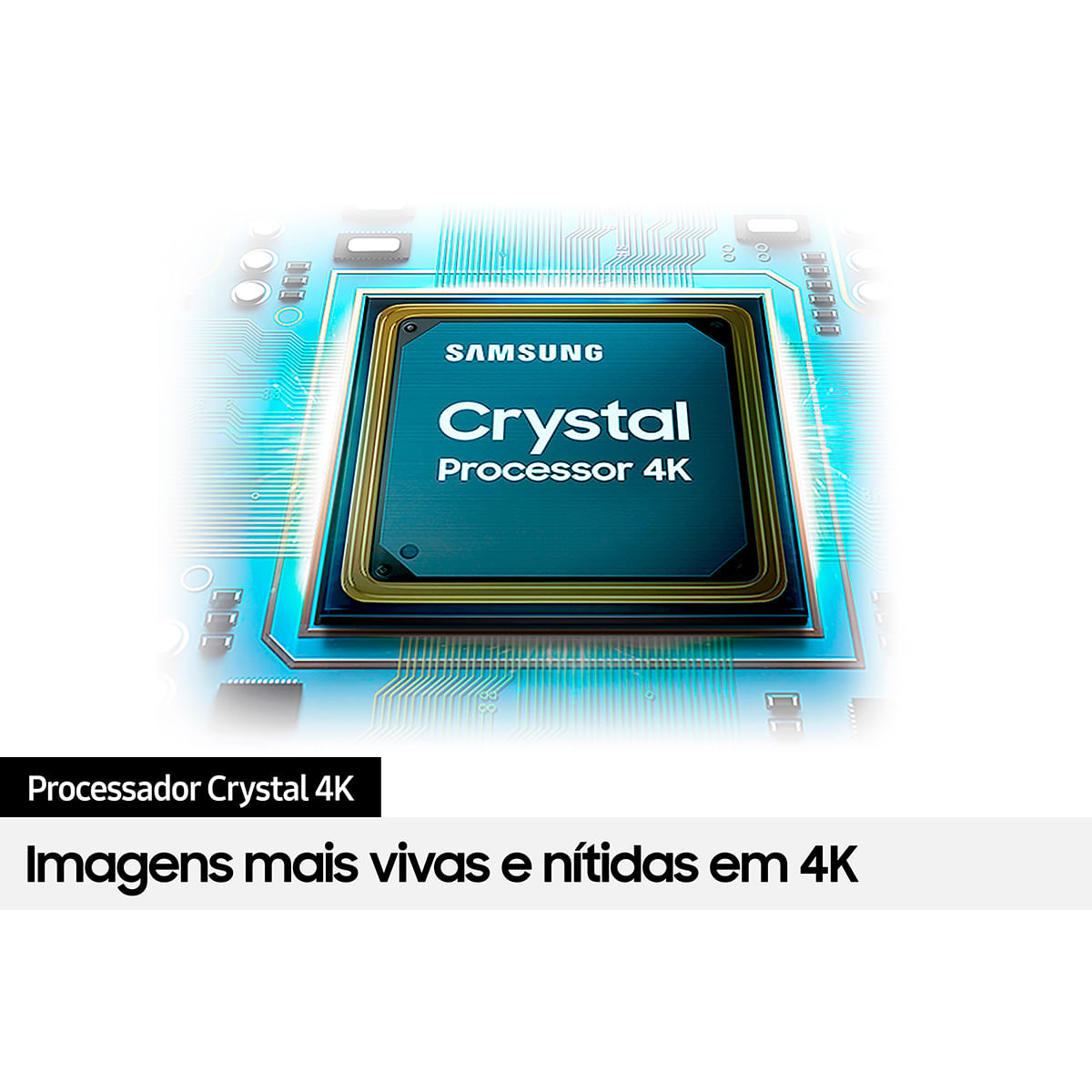 Samsung Smart TV 85 polegadas Crystal UHD 4K 85CU8000 Painel Dynamic ...