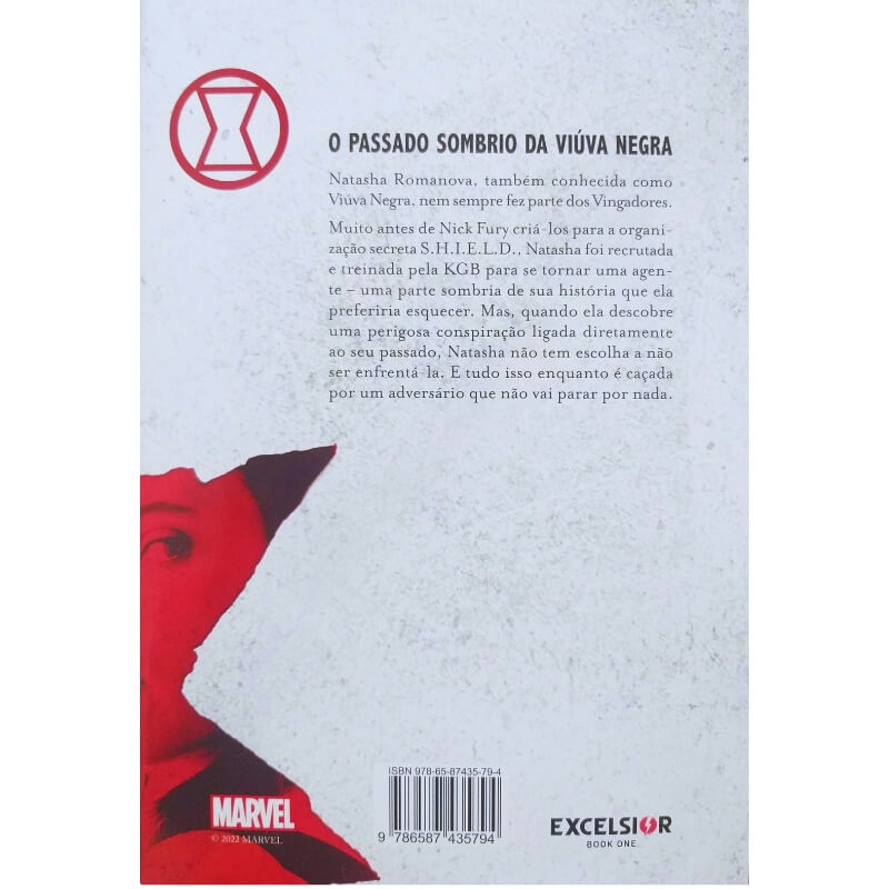 Livro Físico Marvel Avengers Os Vingadores Viuva Negra Steve Behling ...