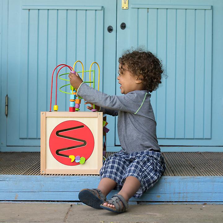 Mundo Clássico - Cubo Multi-atividade Labirinto De Contas De Bebê Multi ...