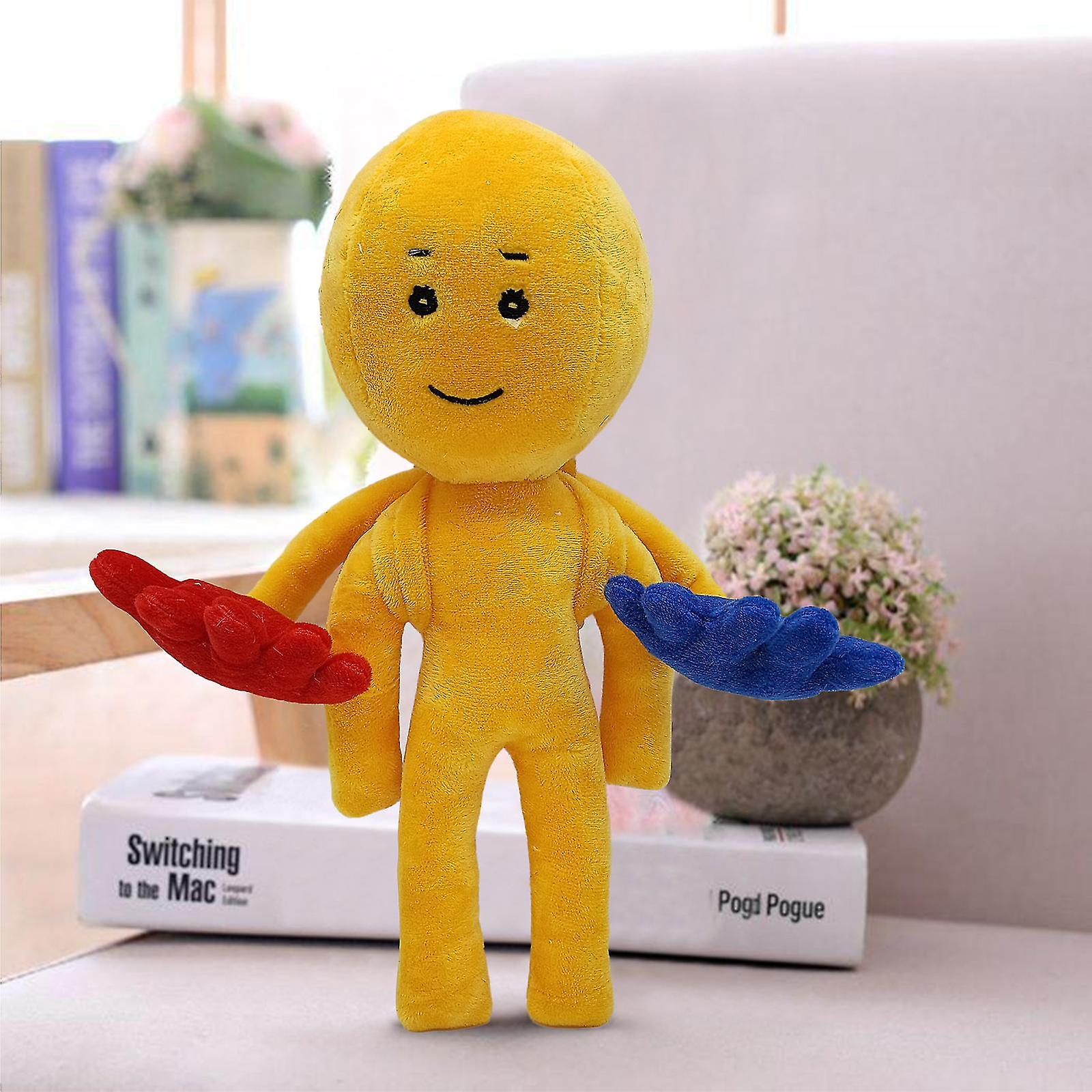 Poppy Playtime Player Pelúcia Brinquedo Amarelo Boneca De Pelúcia Huggy ...