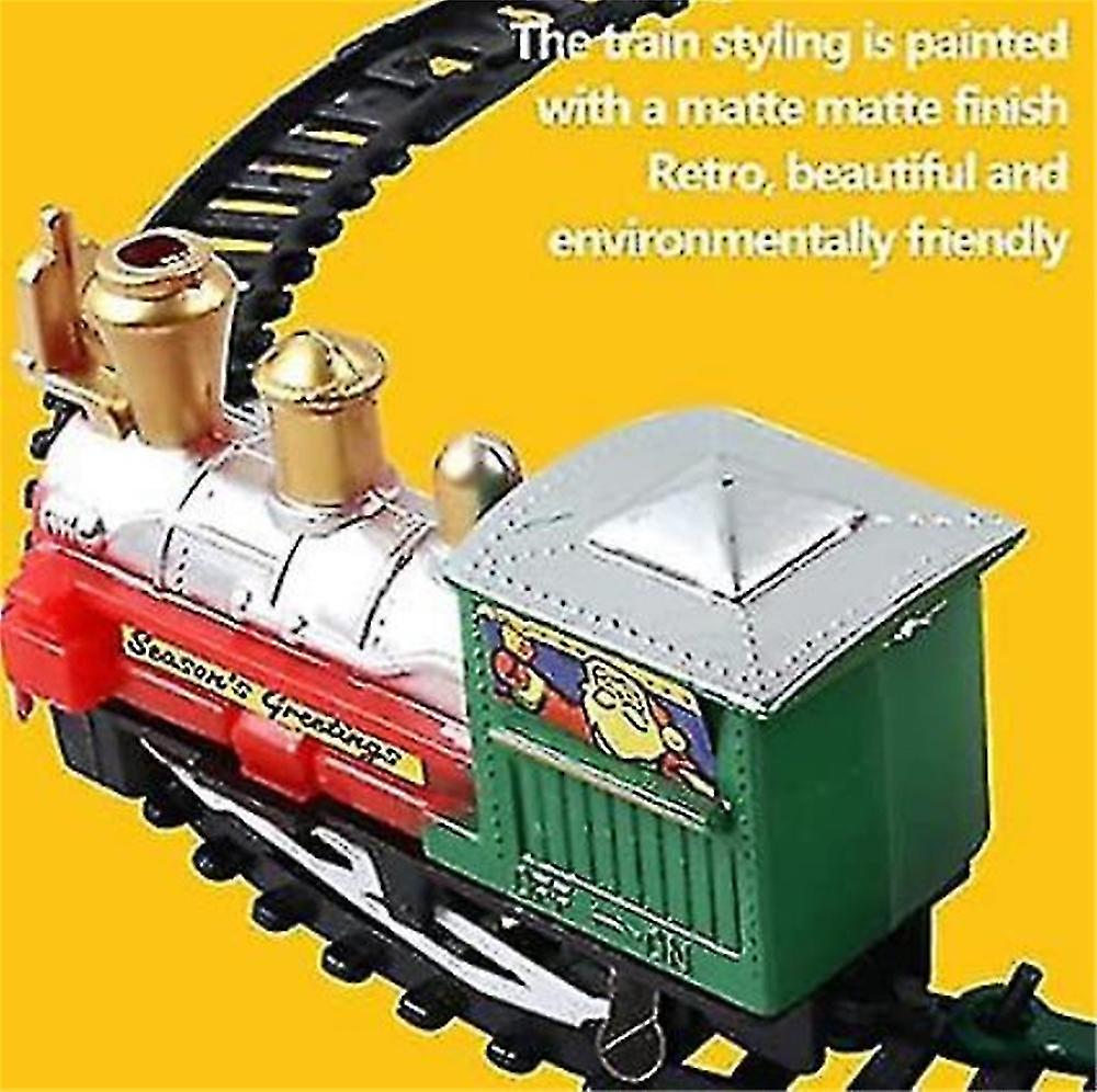 Natal Electric Railway Train Set Toy - Carrefour
