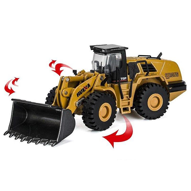 Modelo De Caminhão Die Cast Alloy Metal Car Excavator Loader Truck ...