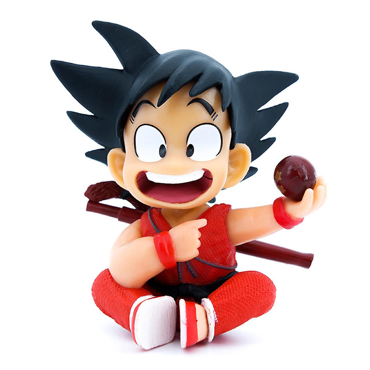 Dragon Ball Son Goku Sentado Figura De Ação Modelo Brinquedo - Carrefour