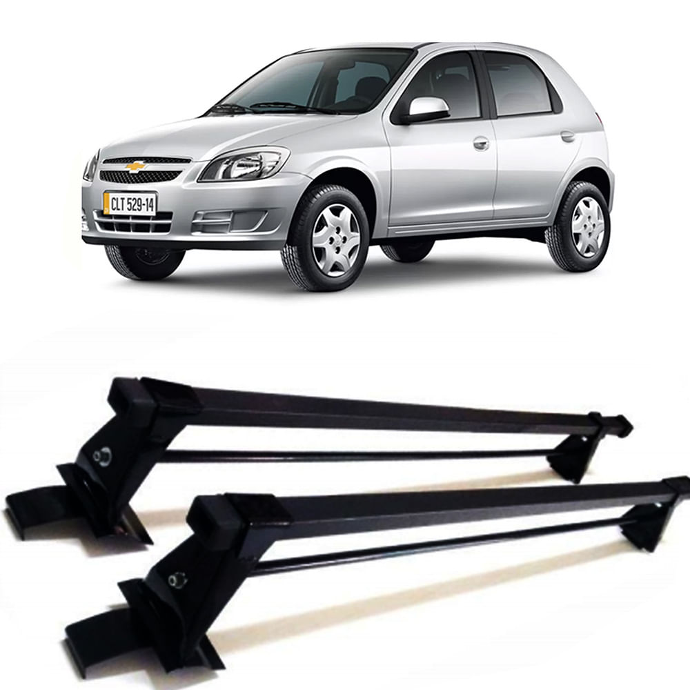 Rack de Teto Roca GM/Chevrolet Celta G1 G2 todos CALHA 181CL - Carrefour