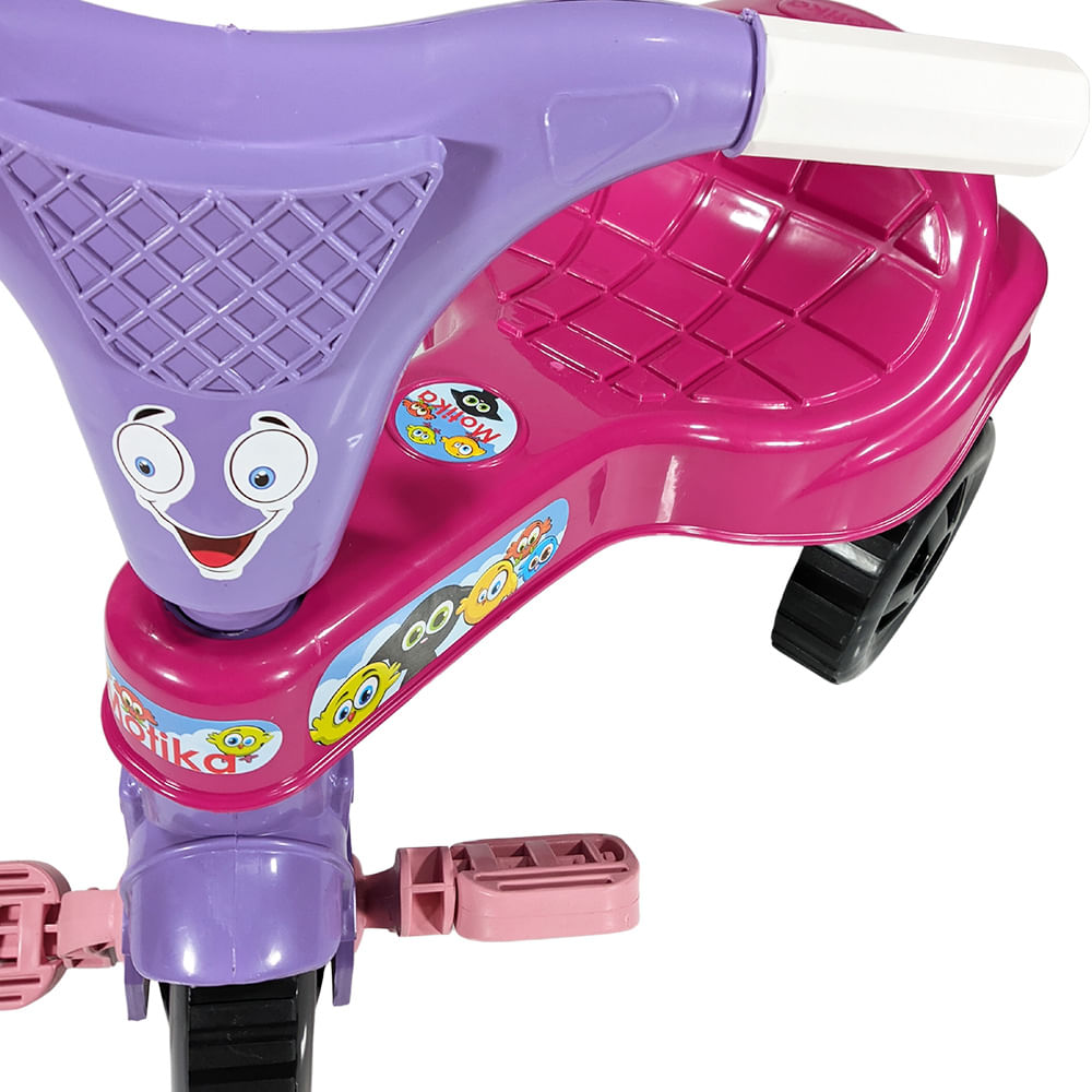 Motoca Motinha Triciclo Velotrol Infantil Menina Rosa Bebê - Carrefour