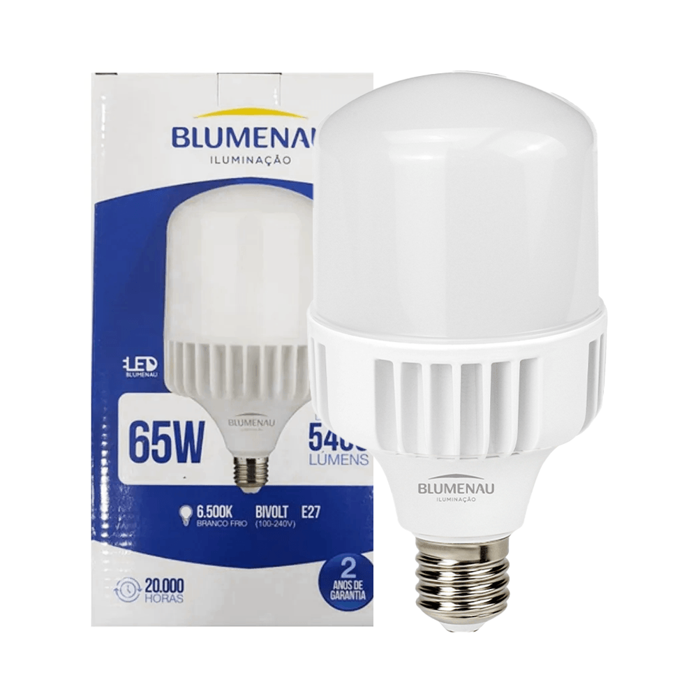 Lâmpada Ultra High Led 65w Blumenau 6500k E27 Bivolt - Carrefour