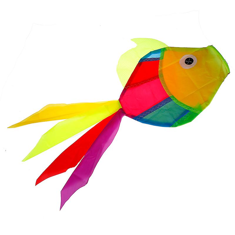 Arco-íris Peixe Kite Windsock Jardim Ao Ar Livre Decoração Kids Line La ...