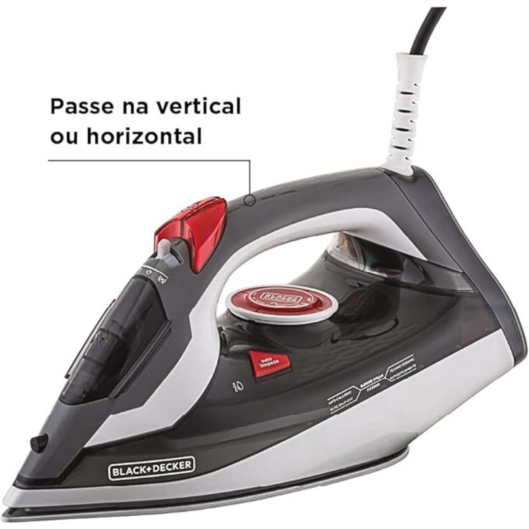 Ferro Eletrico Black Decker Fx3900 Vapor E Base De Cerâmica - 110v ...