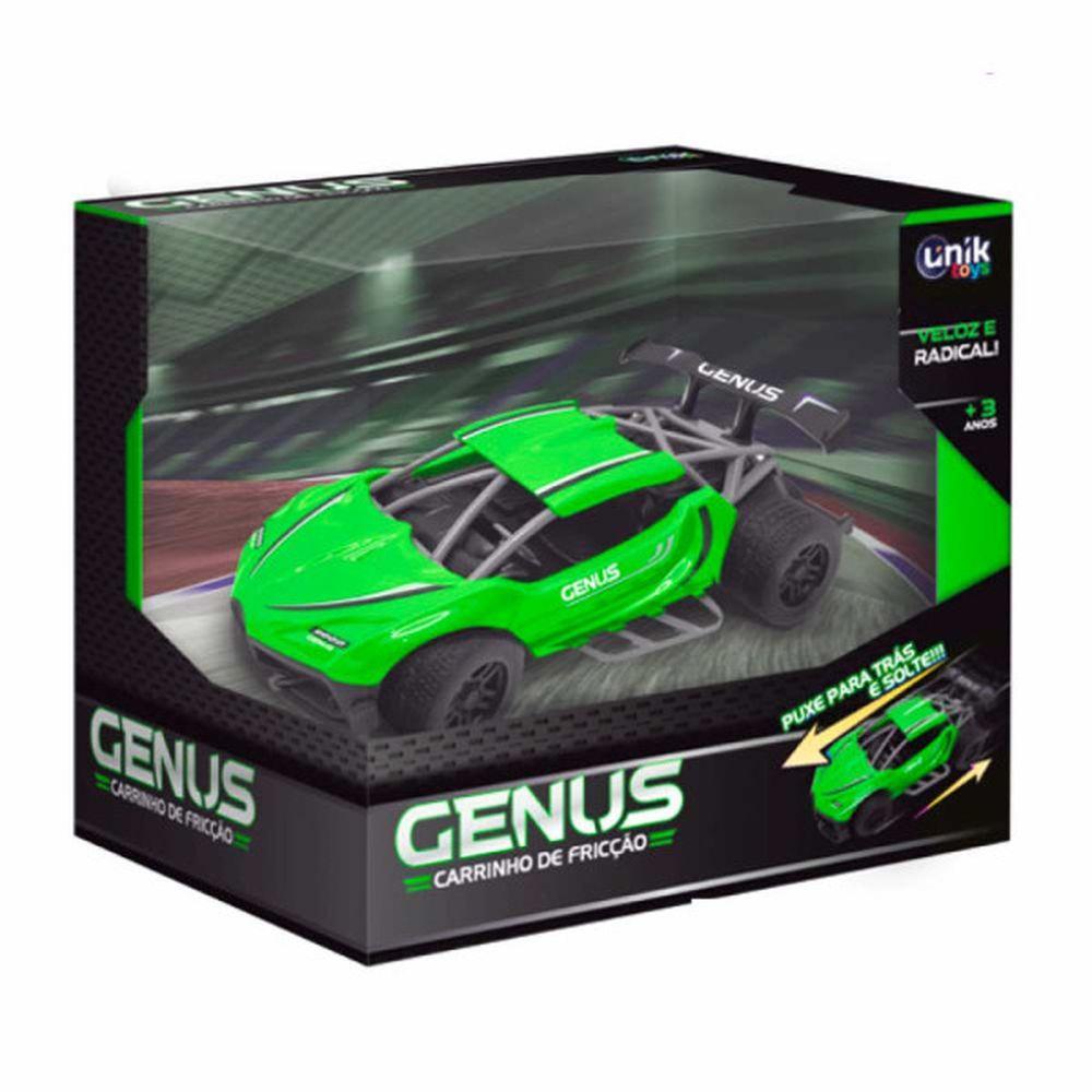 Carrinho De Fricção Genus Cg2212-vd - Uniktoys - Carrefour