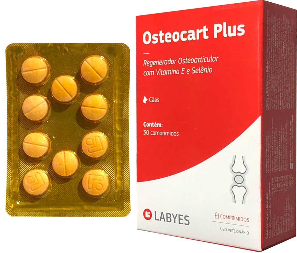 Osteocart Plus Regenerador Articular 30 Comprimidos Labyes - Carrefour