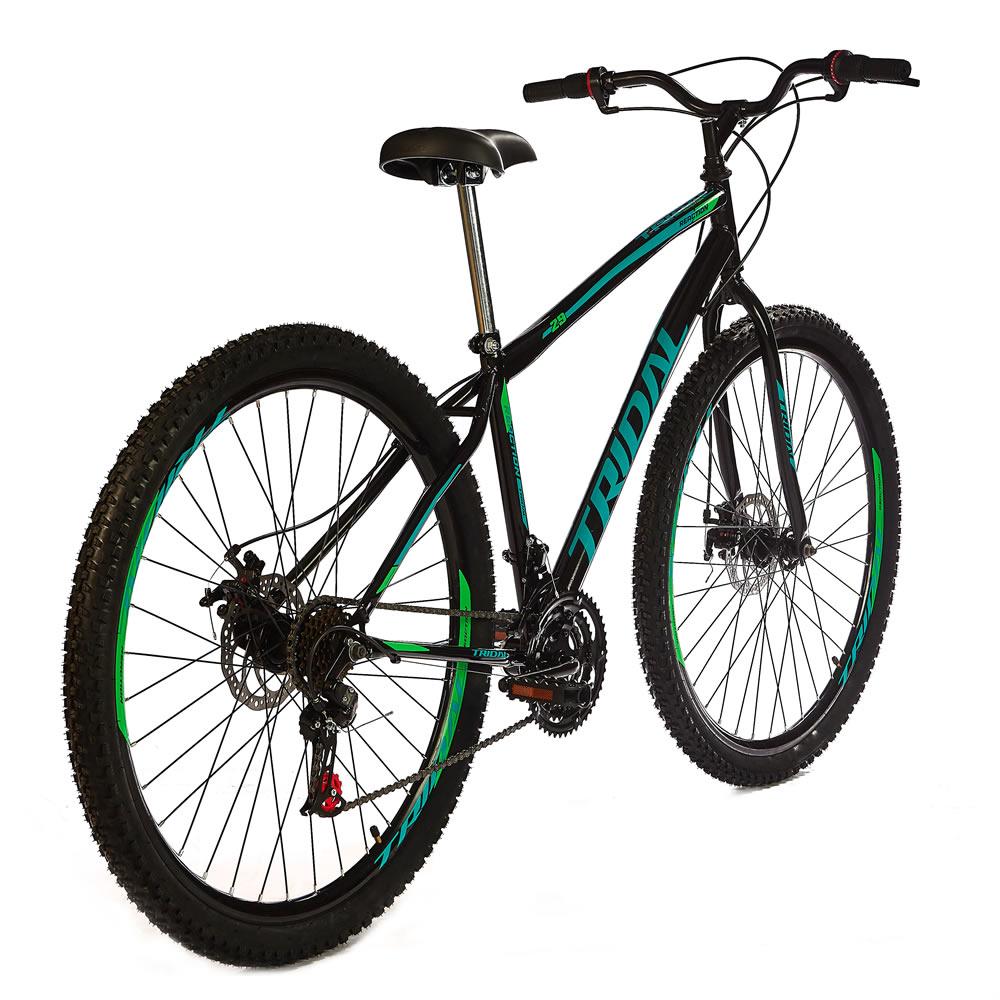 Bicicleta Triad Reaction Mountain Bike Aro 29 36 Raios Freios a Disco ...