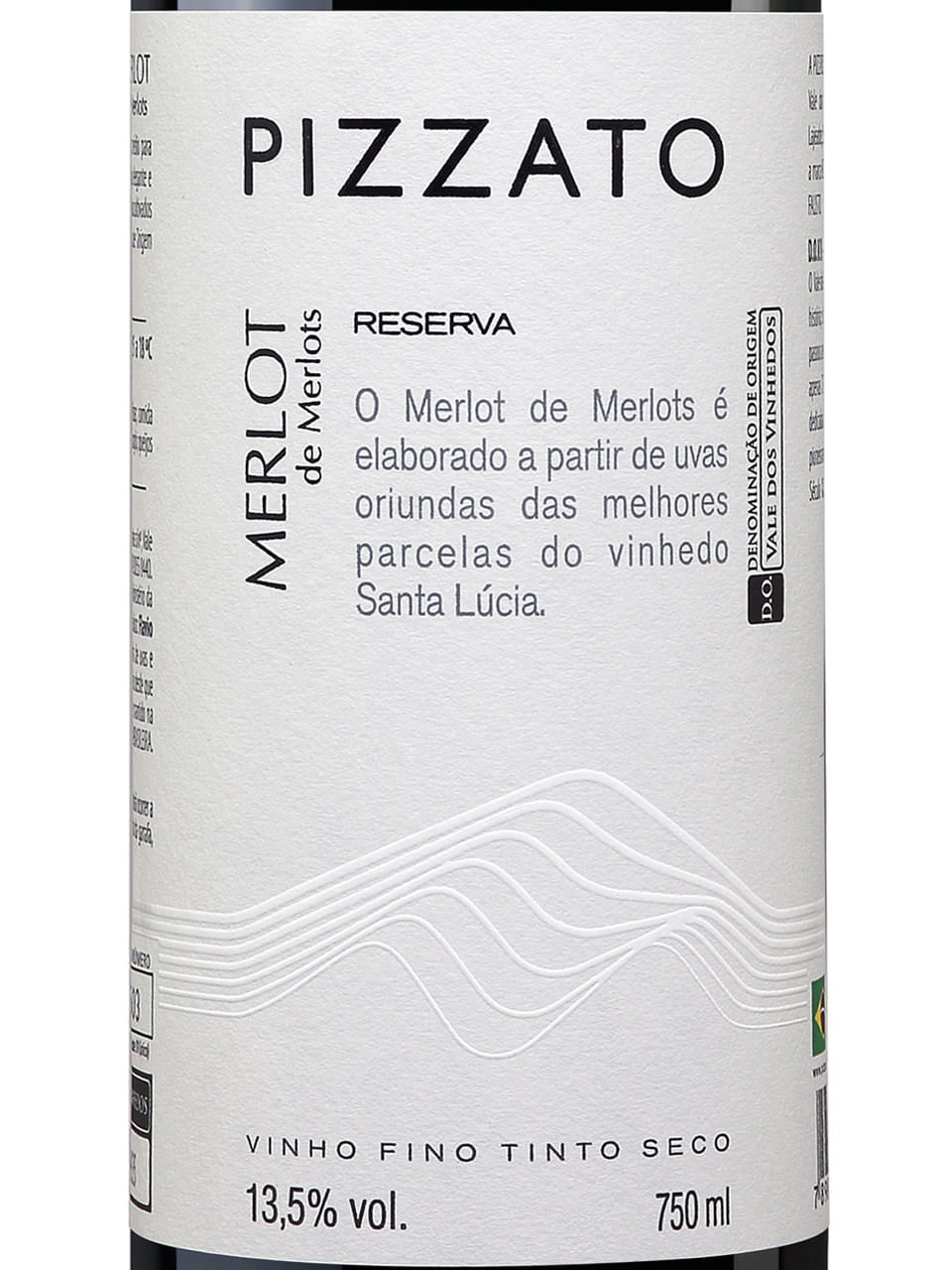 Vinho Pizzato Merlot De Merlots Reserva 750 Ml - Carrefour