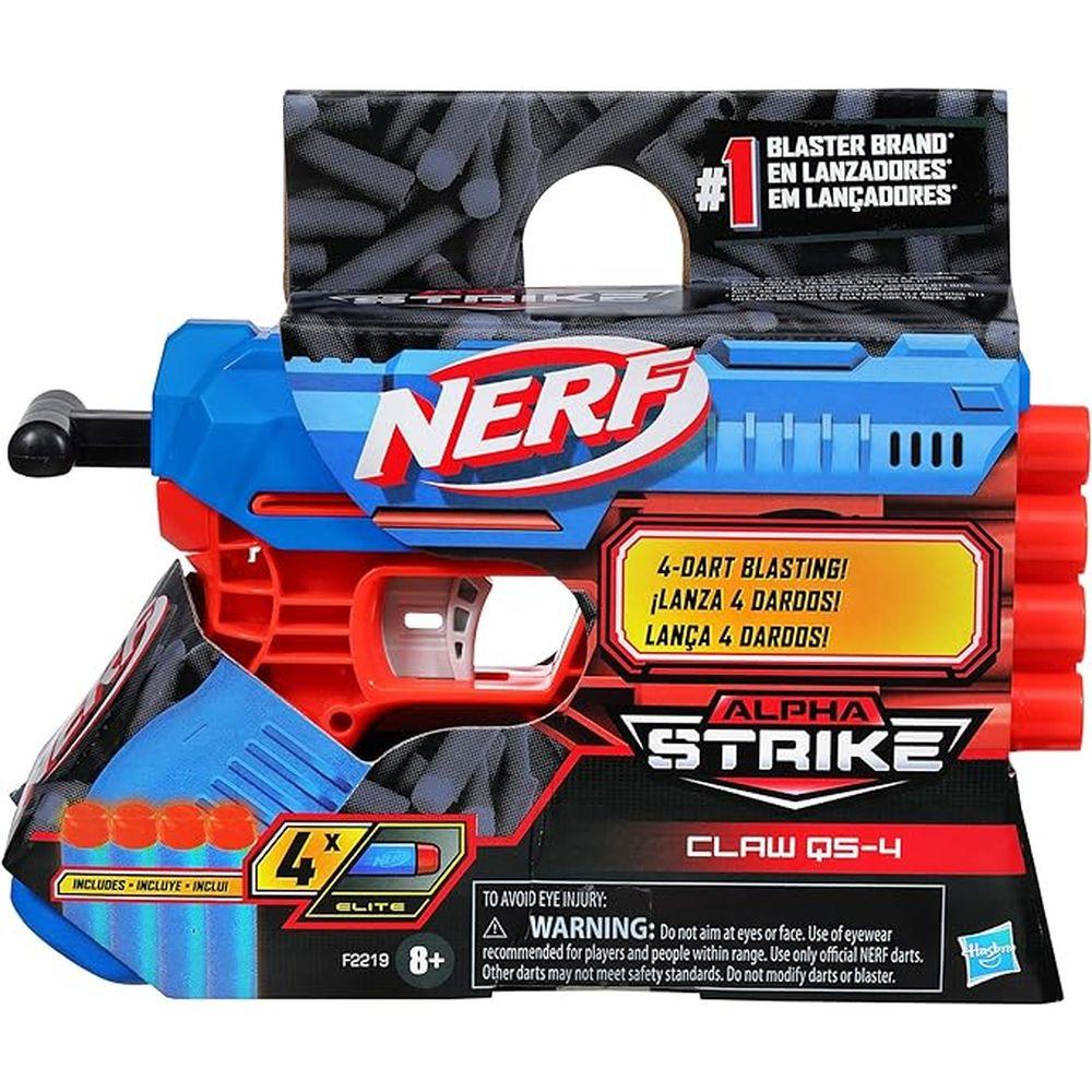 Nerf Alpha Strike Fang Claw Qs-4 F2219 - Hasbro - Carrefour