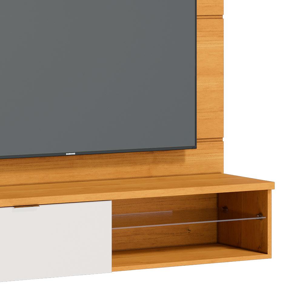 Home Com 1 Gaveta E 1 Prateleira Para Tv Até 55 Polegadas Nature Off ...