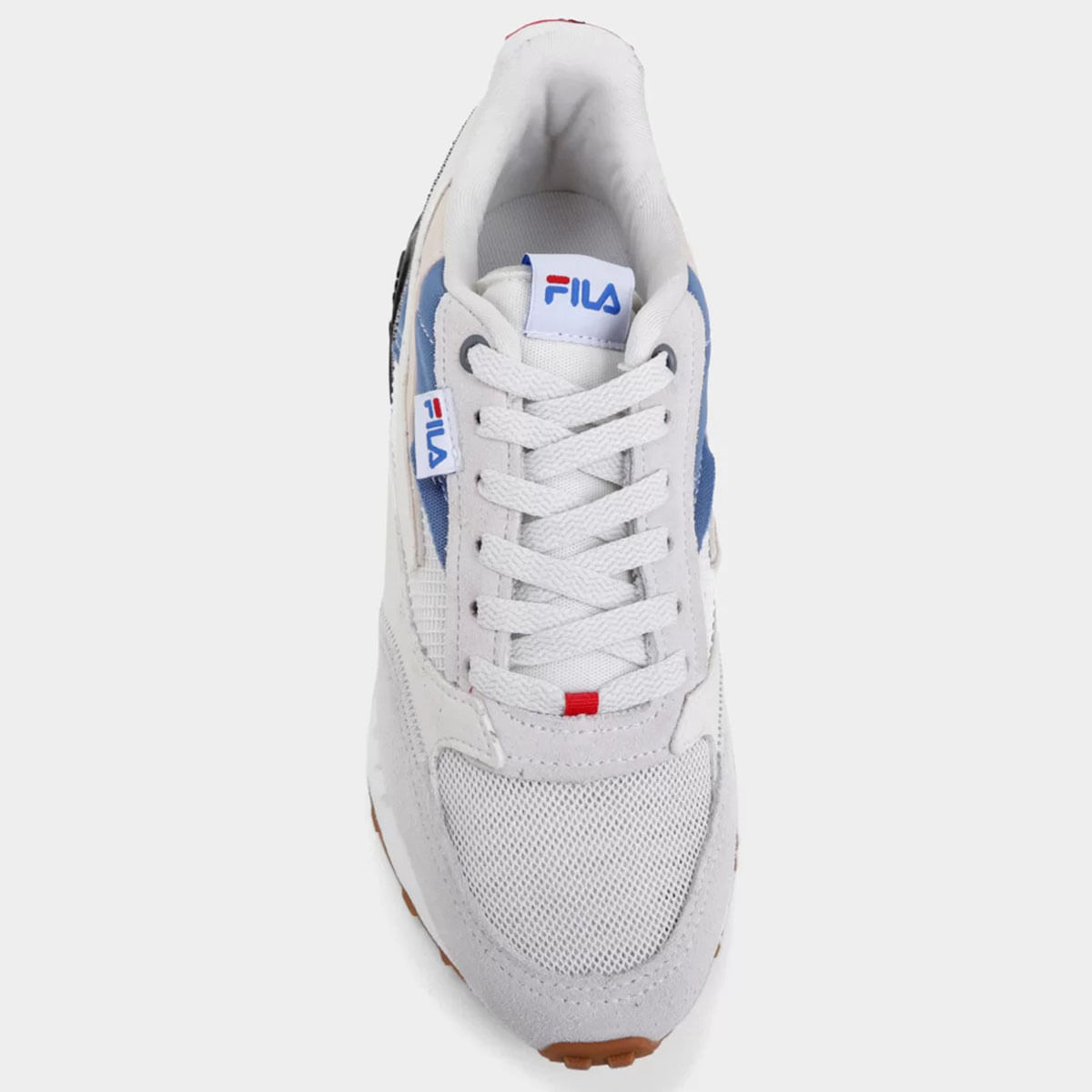 Tênis Fila Renno Vintage Masculino - Azul E Branco - 40 - Carrefour