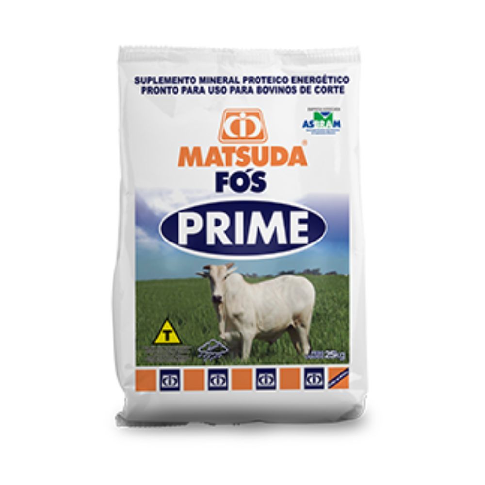 Sal Mineral Proteico Fós Prime Matsuda- 25kg - Carrefour