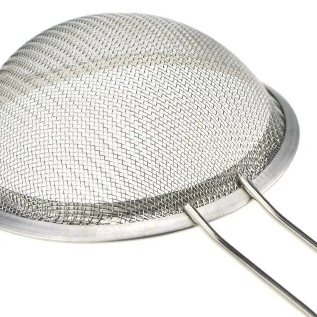 2 Peneiras Em Aço Inox Profissional Para Cozinha Pequena 8cm - Carrefour