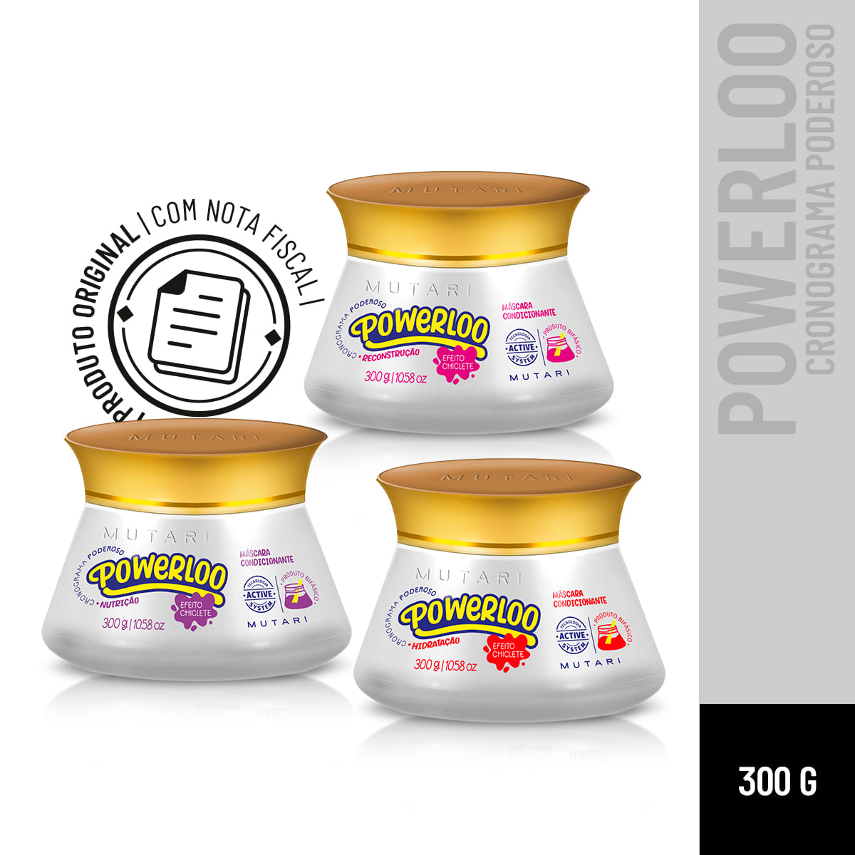 Kit Cronograma Capilar Powerloo Mutari - Carrefour