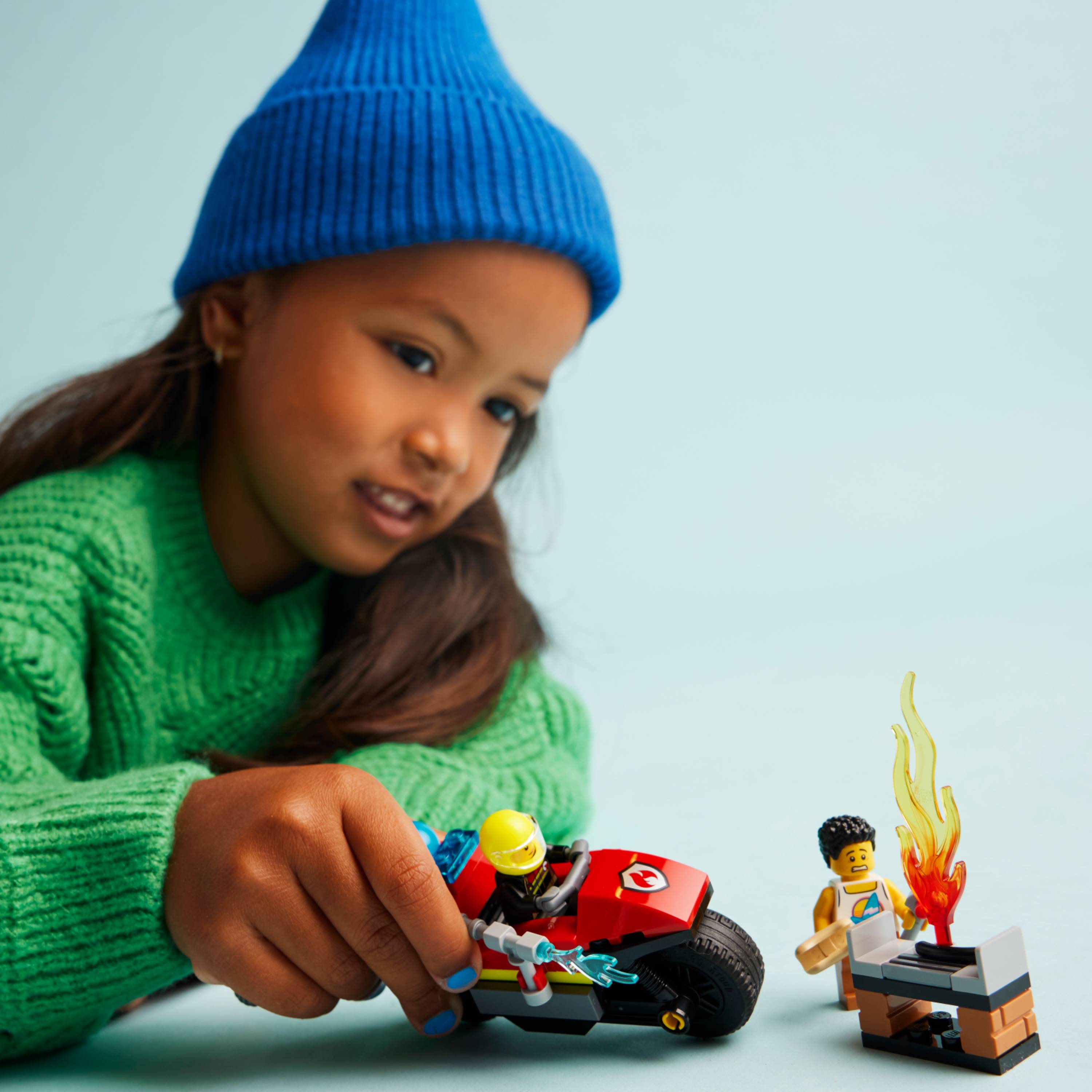 Lego Lego City - Motocicleta Dos Bombeiros - Carrefour