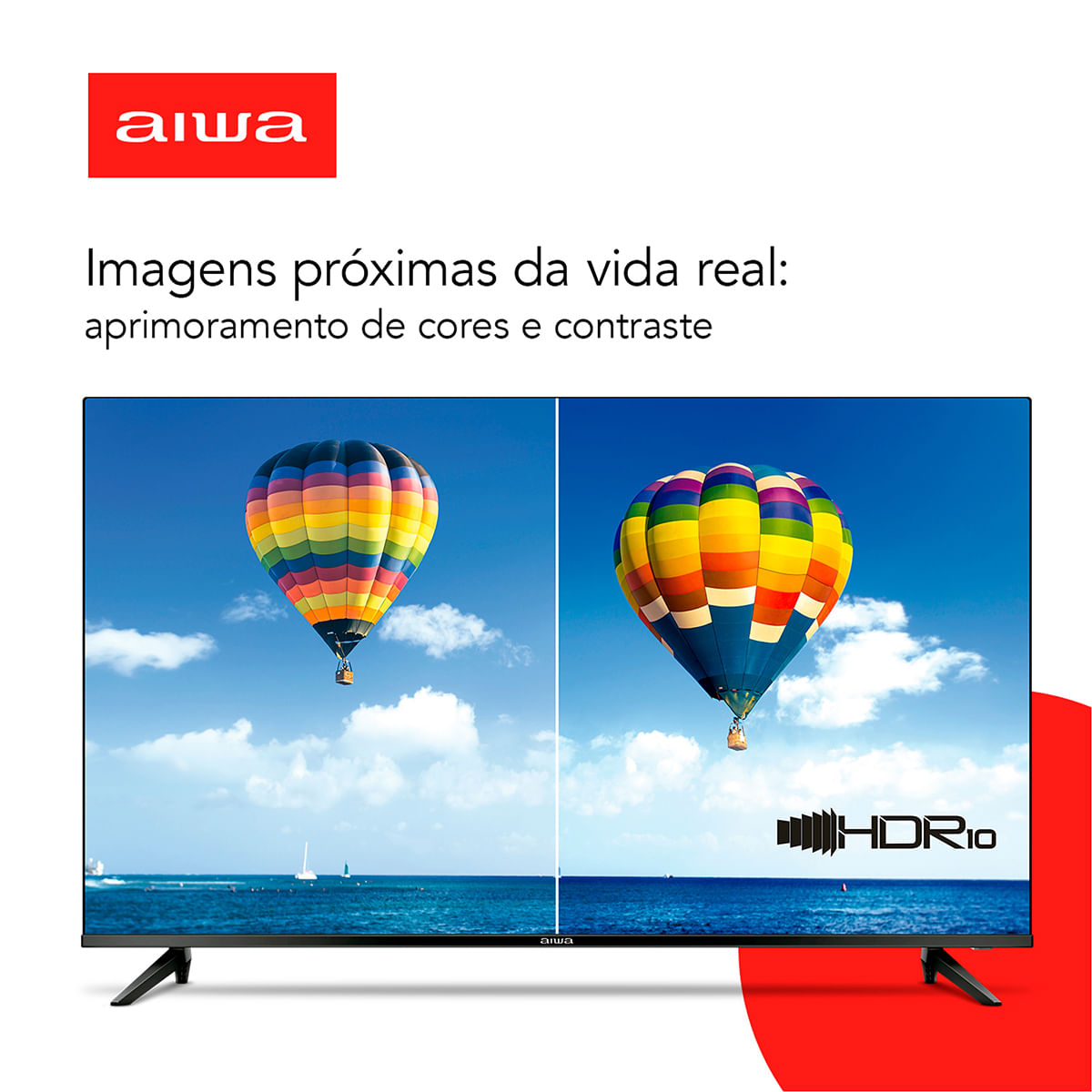 Smart Tv Aiwa 50 Polegadas Aws-Tv-50-Bl-01 4k Uhd Led Hdr10 Dolby Audio ...