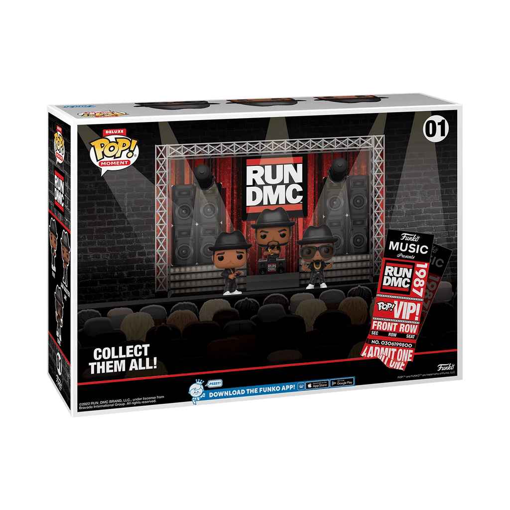 Funko Pop Deluxe Moment Run Dmc In Concert Run Jam 1 - Carrefour