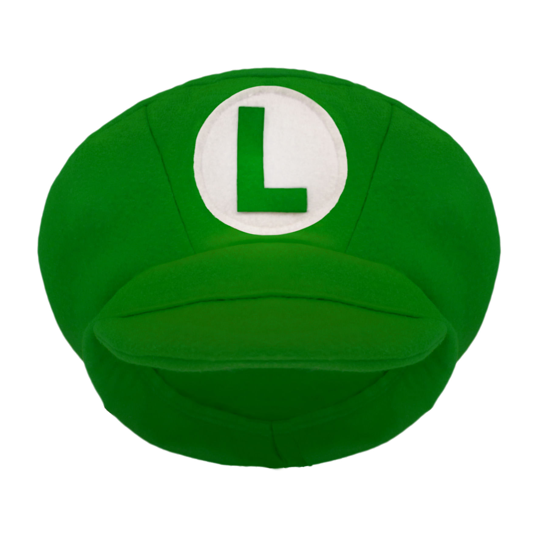 Boina / Chapéu / Luigi Em Feltro Com Bigode Autoadesivo - Carrefour