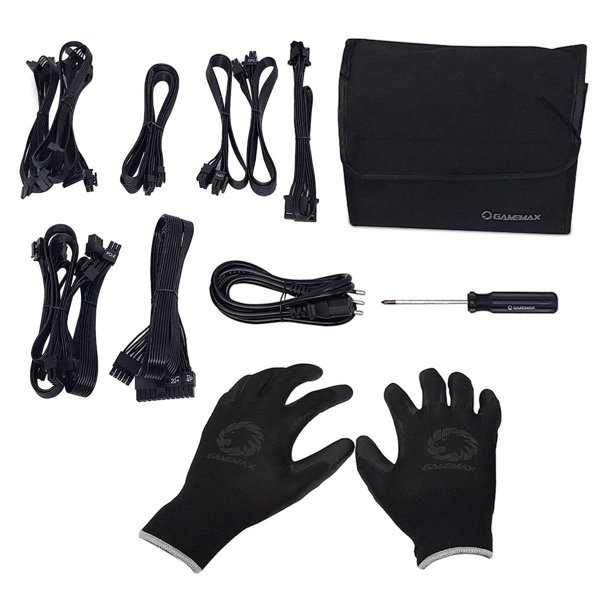 Fonte Gamer Gamemax Gx1050 Pro, 1050w, 80 Plus Platinum, Pfc Ativo ...