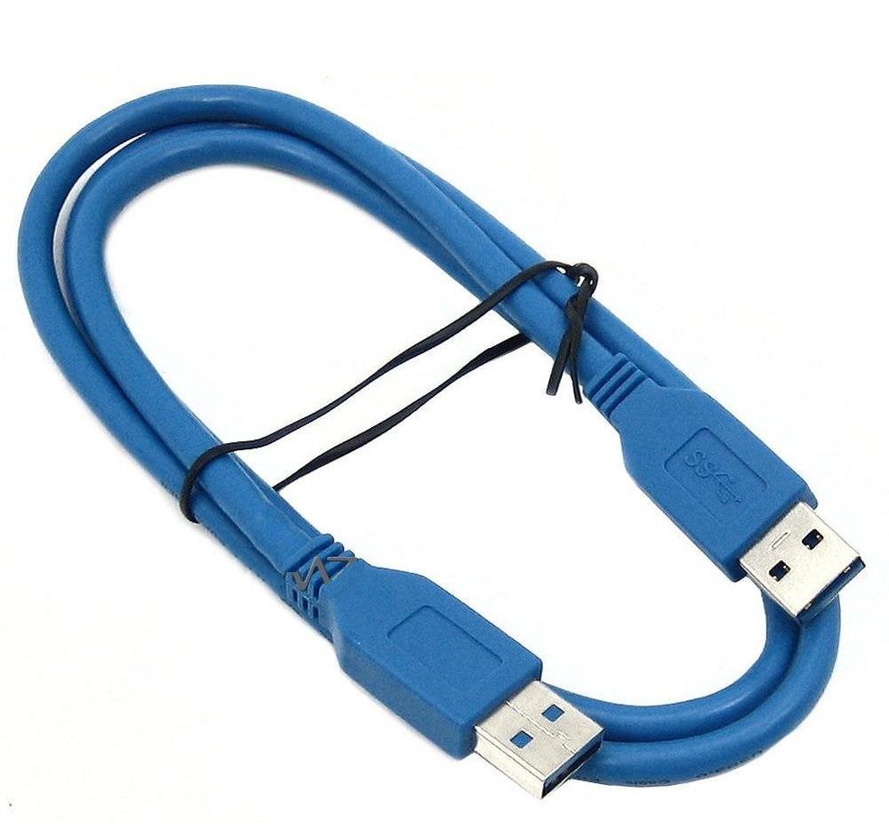 Cabo USB 3.0 AM + Micro BM para HD Externo 80 Cm - Azul - Carrefour