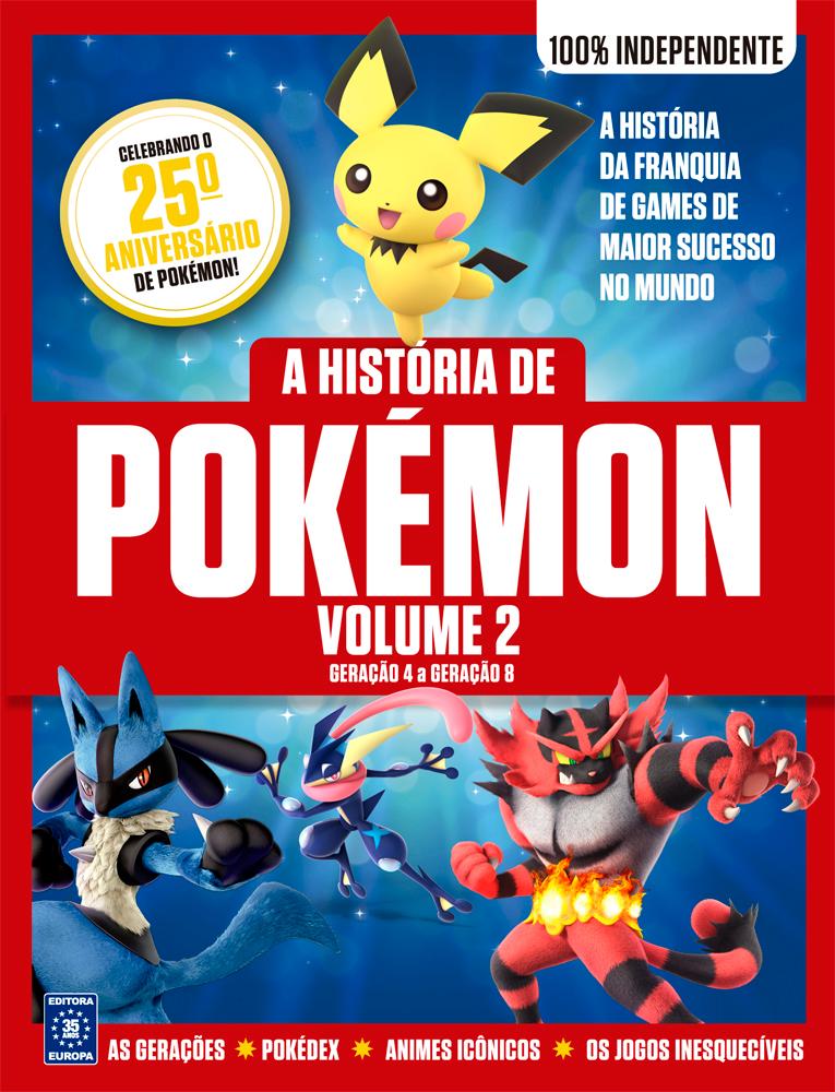 A História De Pokémon Volume 2 Geração 4 A Geração 8 Carrefour