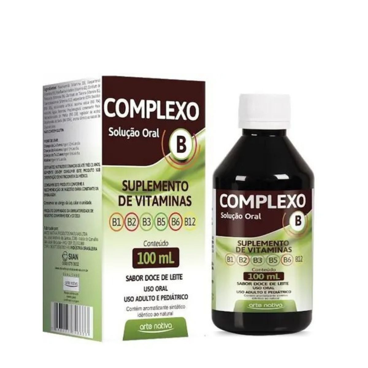 Polivitamina Complexo B Sabor Doce De Leite 2 X 100ml - Carrefour
