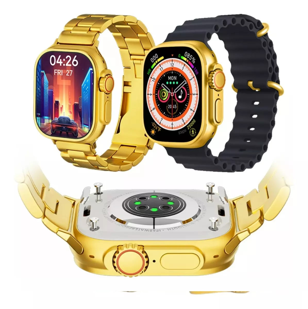 Relogio Smartwatch Ultra Gold Mini 24k Feminino 48mm - Carrefour