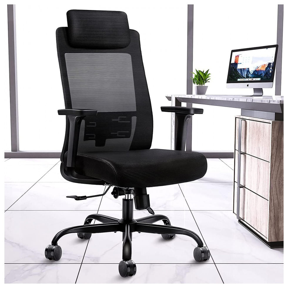 Ergonomic Office Chair Computer Desk Chairs Mesh Home Office Desk Chairs With Lumbar Support 3d Adjustable Armrests High Back Carrefour