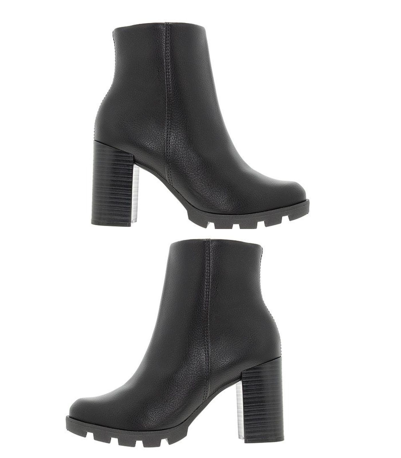 Bota Feminina Salto Médio Tratorada Beira Rio Preto 35 - Carrefour