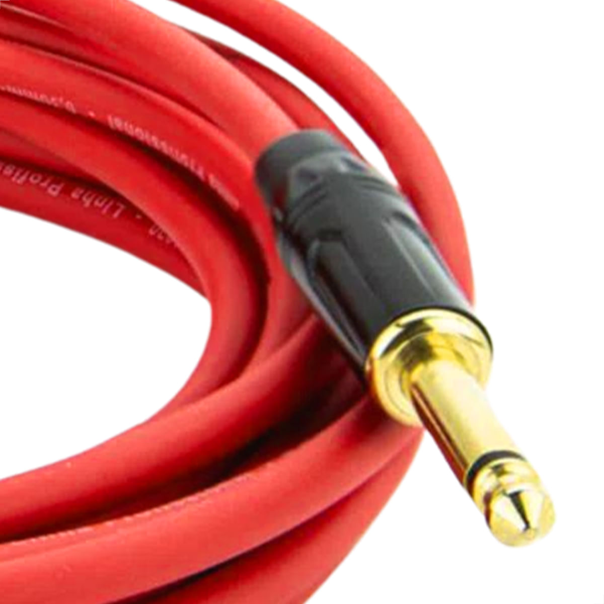 Cabo P10 Para P10 Mono Profissional - Vermelho 4 Metros - Carrefour