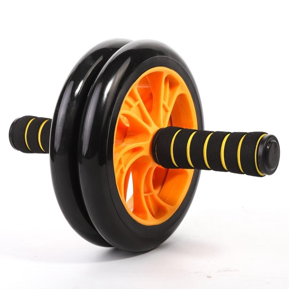 Roda de Abdominal Dupla com Rodas Ginastica Exercício Atua diretamente ...