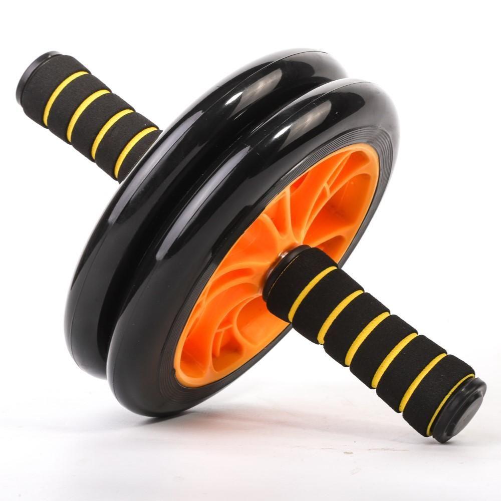 Roda de Abdominal Dupla com Rodas Ginastica Exercício Atua diretamente ...