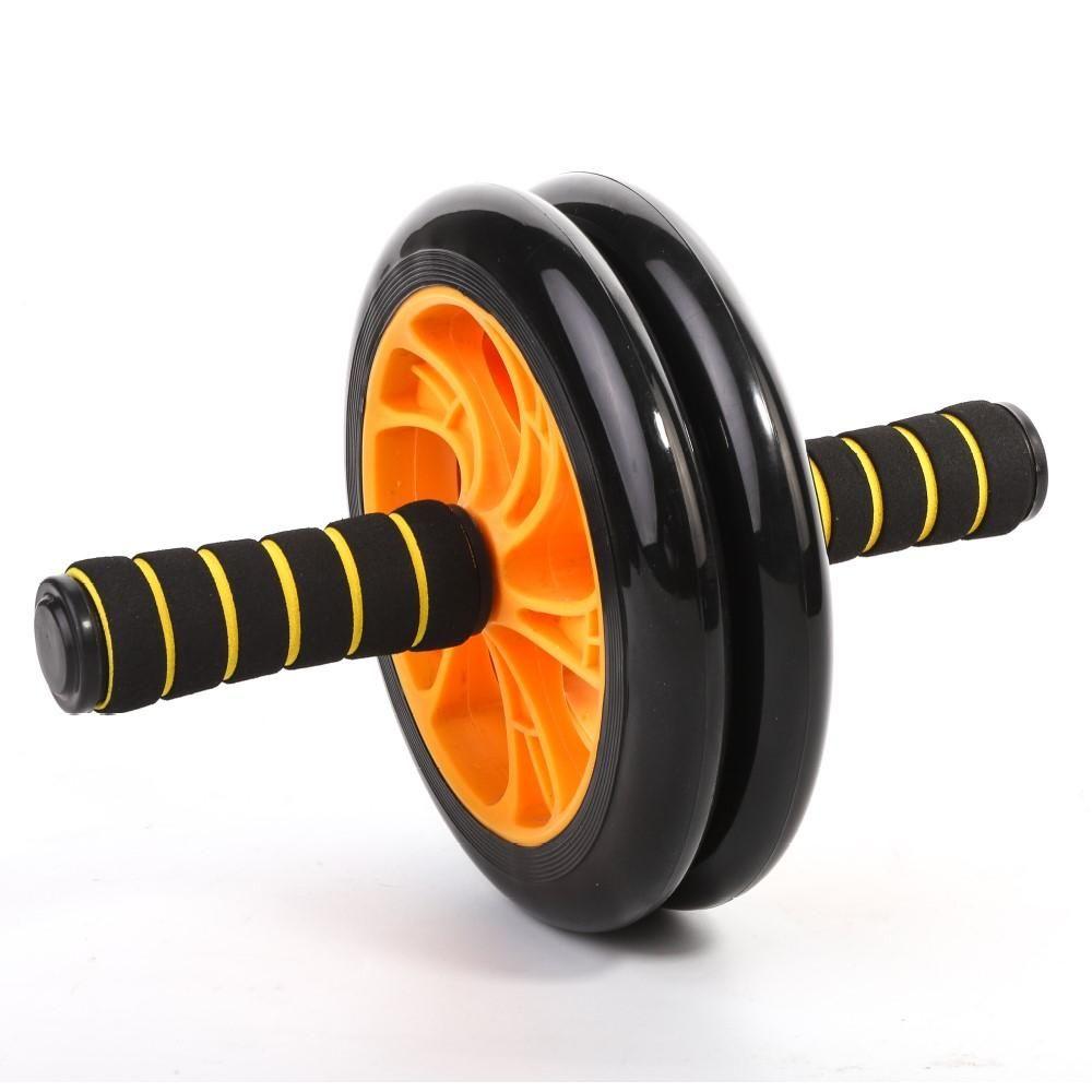 Roda de Abdominal Dupla com Rodas Ginastica Exercício Atua diretamente ...