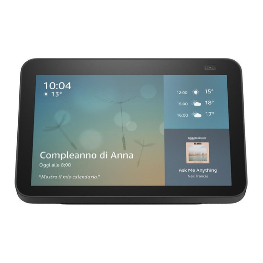 Assistente Amazon Echo Show 8 2 Geração Tela 8.0 Preto - Carrefour