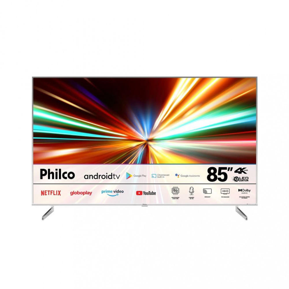 Smart Tv Philco 85 Polegadas Qled Ptv85f8tagcm - Carrefour